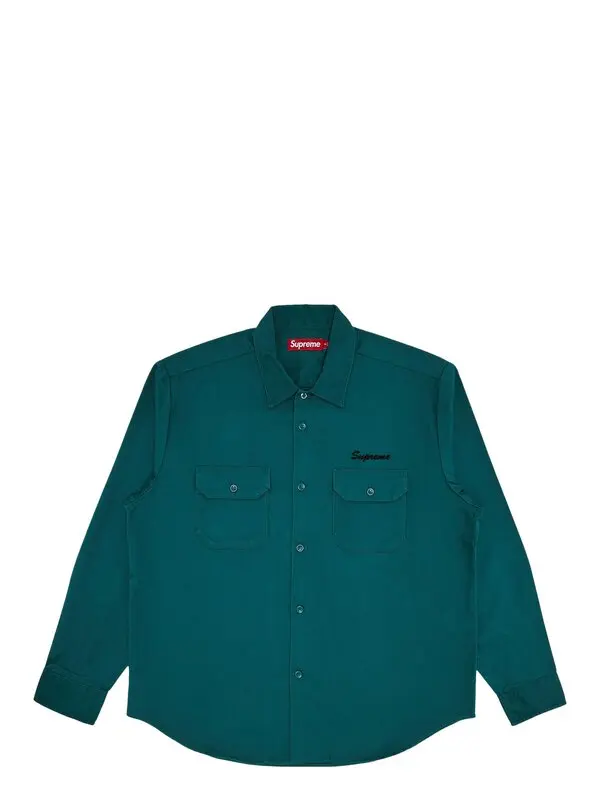 Supreme Mister Cartoon Work Shirt - Green