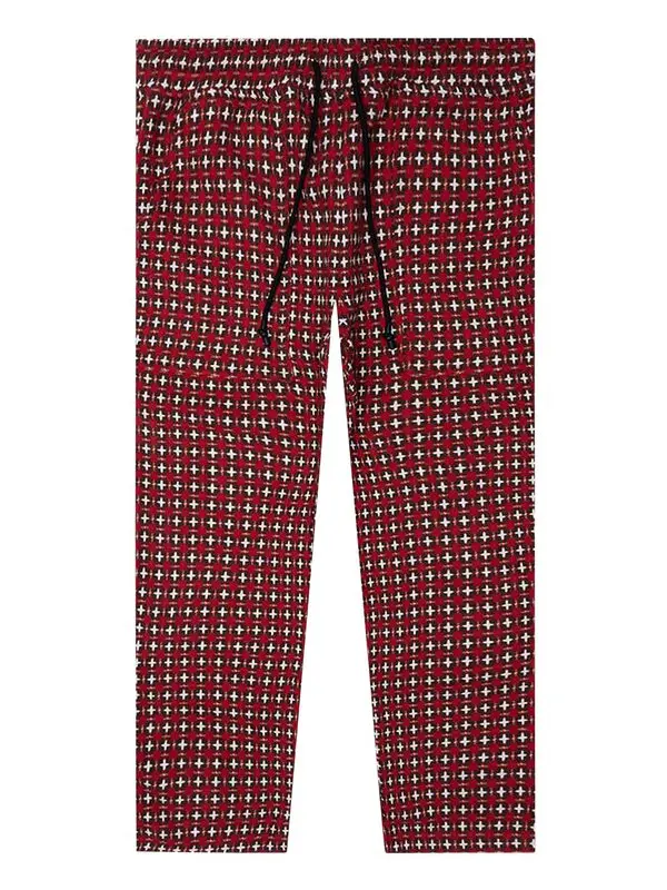 PLEASURES Cross Easy Pants - Red