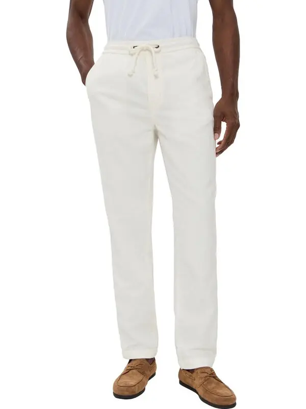 Marine Layer Saturday Stretch Beach Pants - White