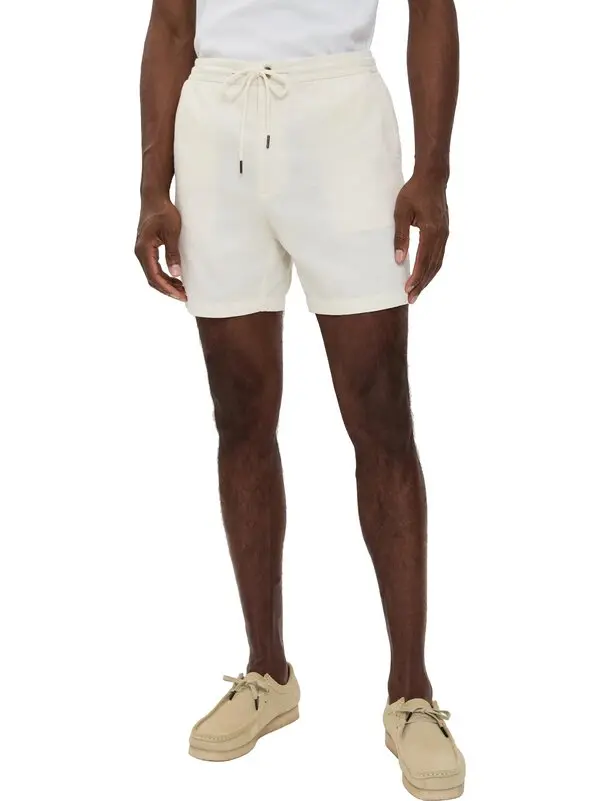 Rails Archer Drawstring Shorts - Ecru