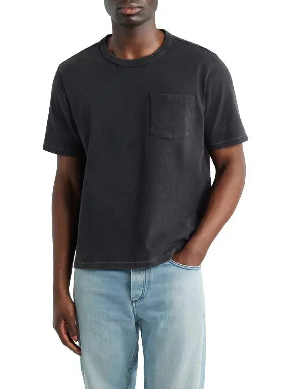 CORRIDOR Garment Dye T-shirt - Black