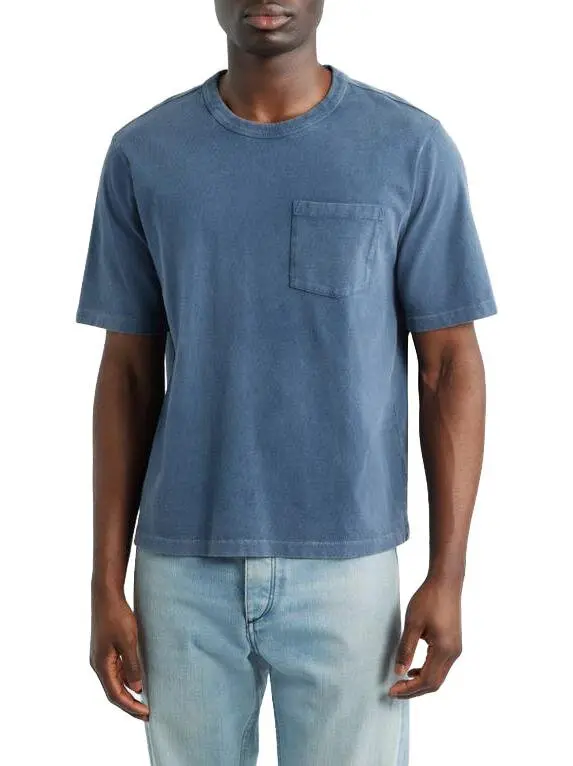 CORRIDOR Garment Dye T-shirt - Blue