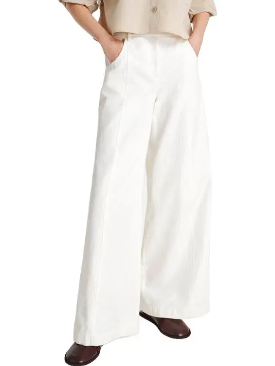 TWP Dees Wide-leg Pants - Ivoirea