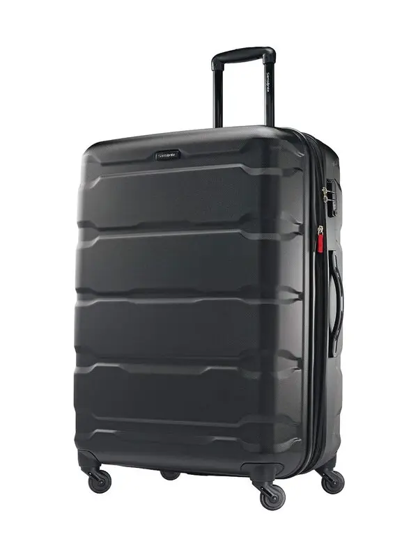 SAMSONITE Omni Pc Checked-large 28-inch Hardside Expandable Luggage - Black