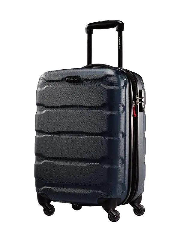 SAMSONITE Omni Pc Checked-large 28-inch Hardside Expandable Luggage - Navy
