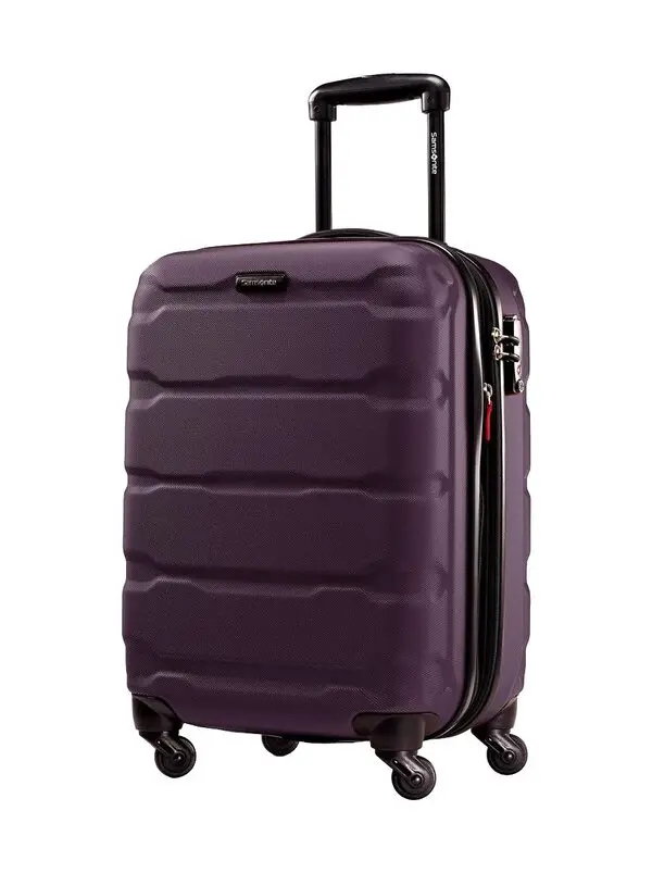 SAMSONITE Omni Pc Checked-large 28-inch Hardside Expandable Luggage - Purple