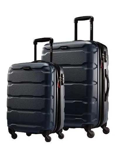 SAMSONITE Omni Pc 2-piece Expandable Hardside Luggage Set - Blue