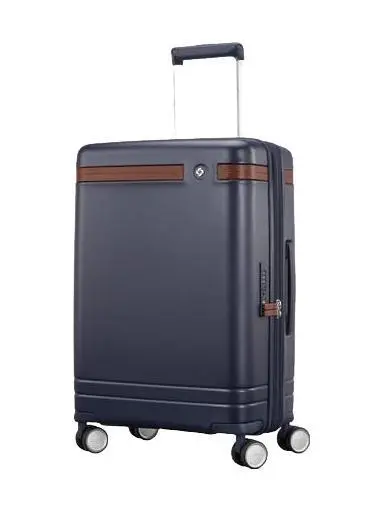 SAMSONITE Virtuosa 21-inch Expandable Carry-on Luggage - Navy