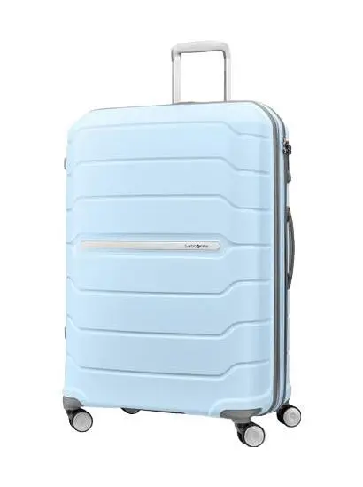 SAMSONITE Freeform 28-inch Checked Luggage - Sky Blue