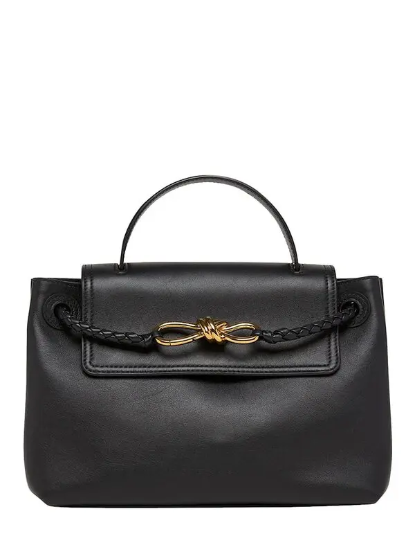 Bottega Veneta Ciao Ciao Small Calfskin Leather Crossbody Bag - Black