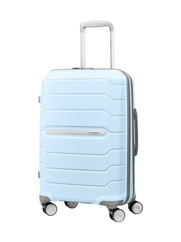 SAMSONITE Freeform 21-inch Carry-on Suitcase - Sky Blue
