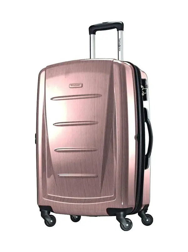 SAMSONITE Winfield 2 Medium Checked Hardside Expandable Luggage With Spinner Wheels - Arctic Pink
