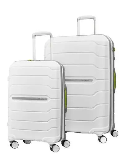 SAMSONITE 2-piece Hardside Expandable Luggage Set - White/grey