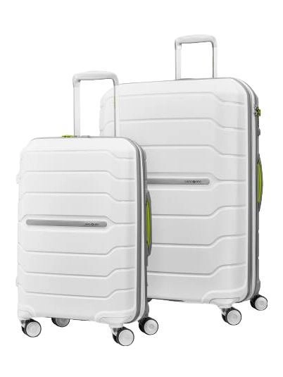 SAMSONITE Freeform Hardside Expandable Luggage Set - White/grey