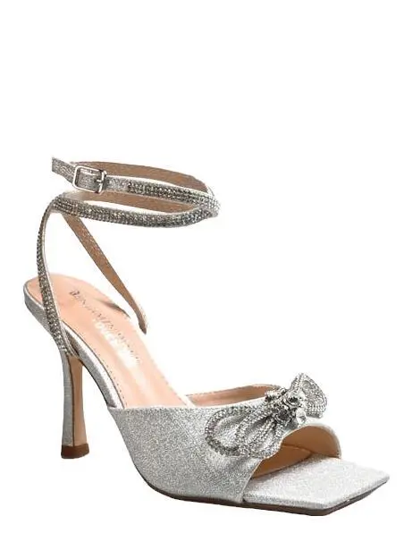TOUCH UPS Lux Ankle Strap Sandal - Silver
