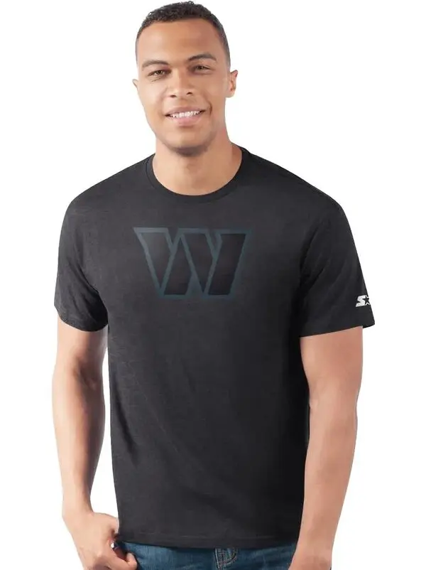 STARTER Washington Commanders Prime Time T-shirt - Black