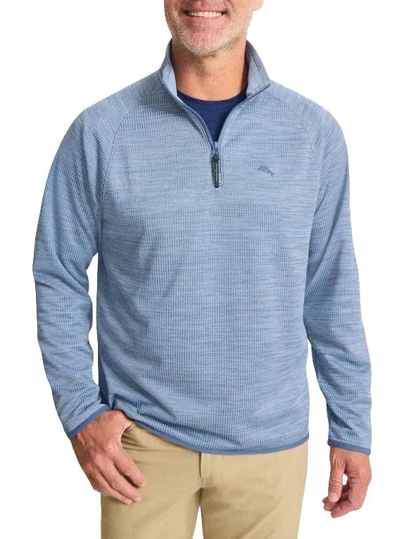 Tommy Bahama Palm Pro Islandzone® Performance Half Zip Pullover - Oslo