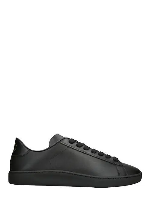 Valentino Garavani Leather Low-top Trainers - Black
