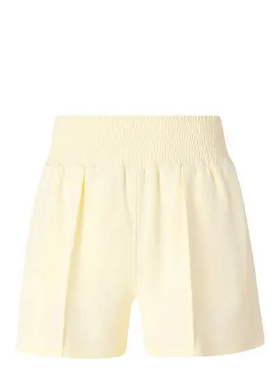 Sweaty Betty Stretch-jersey Shorts - Buttercream Yellow