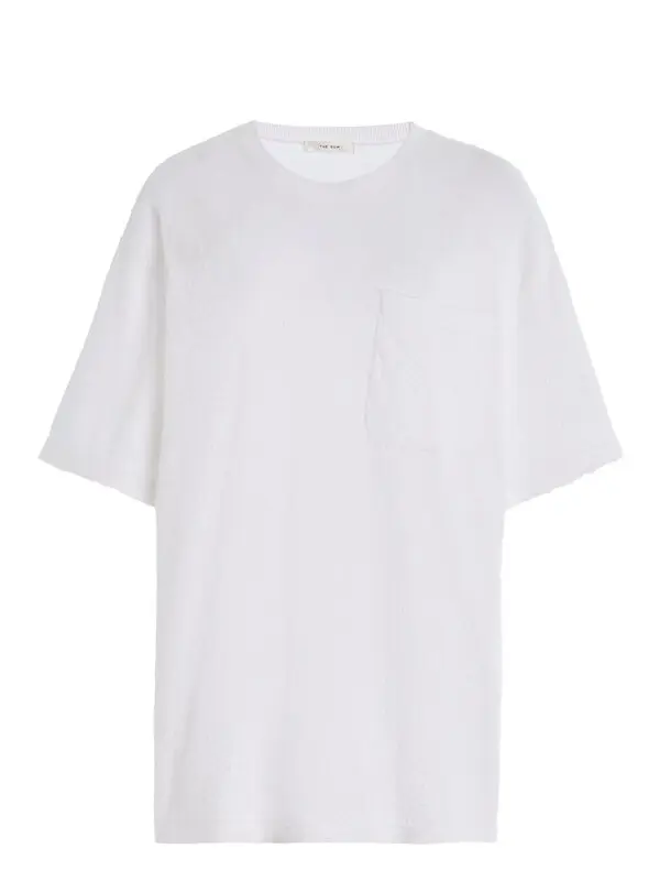 THE ROW Kaddy Cotton T-shirt - White