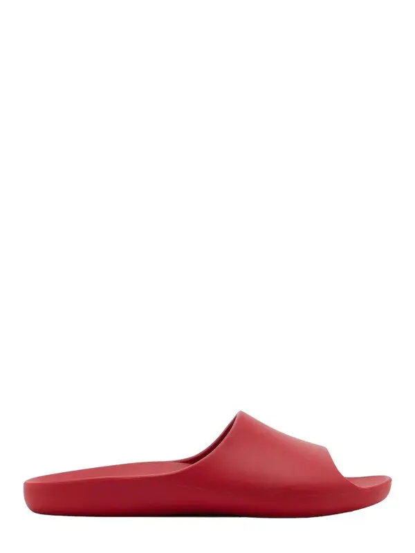THE ROW Ama Foam Slide Sandals - Red