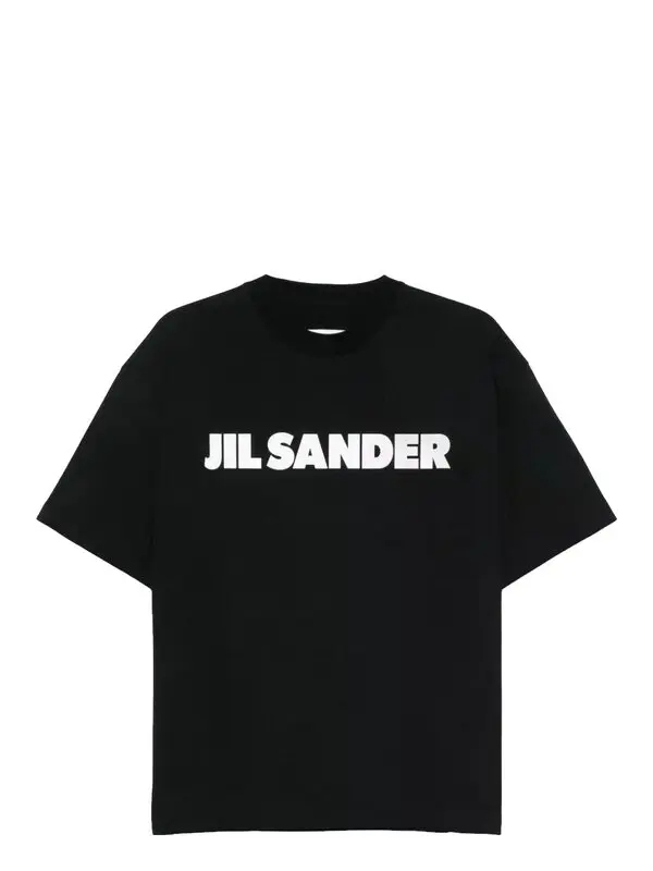 JIL SANDER Cotton T-shirt - Black