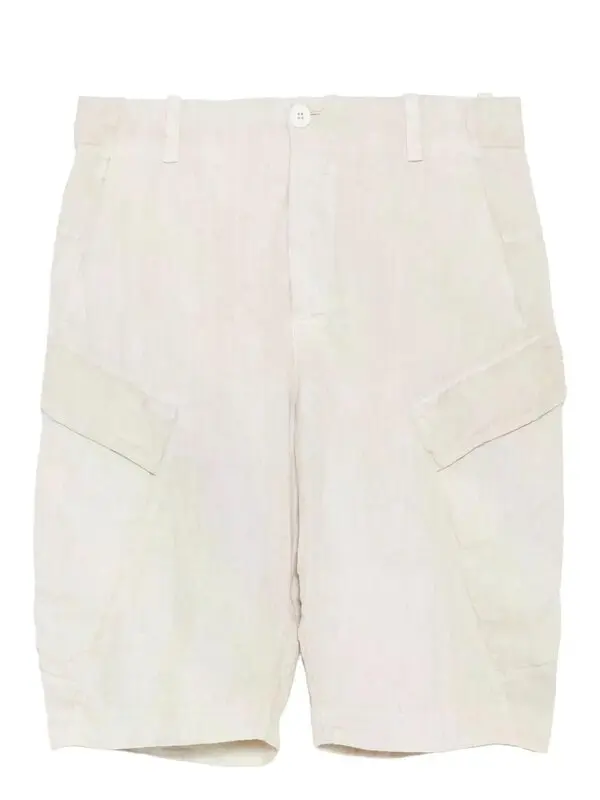 Transit Linen Cargo Shorts - Neutrals