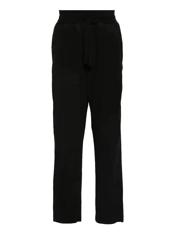 Transit Drawstring Trousers - Black