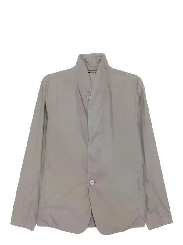 Transit Cotton Shirt Jacket - Grey