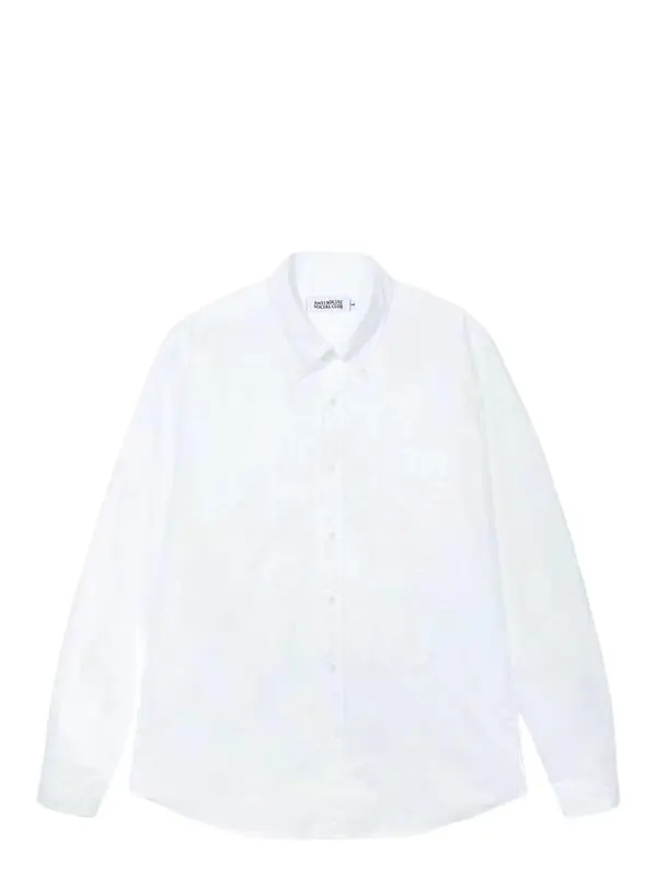 ANTI SOCIAL SOCIAL CLUB Mind Games Logo-embroidered Button-up Shirt - White