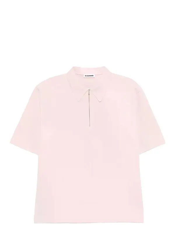 JIL SANDER Polo Jumper - Pink