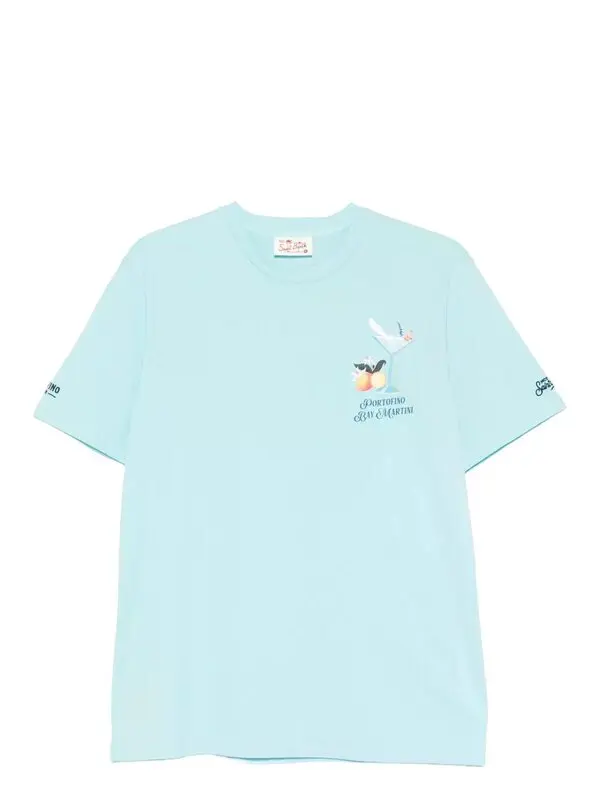 MC2 SAINT BARTH Cotton T-shirt - Blue