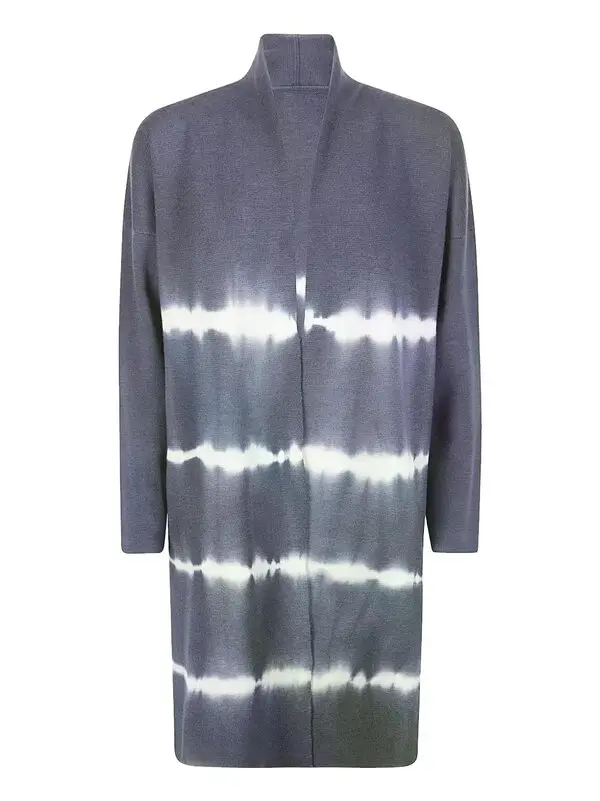 ARCHIVIO B Tie-dye Print Coat - Blue