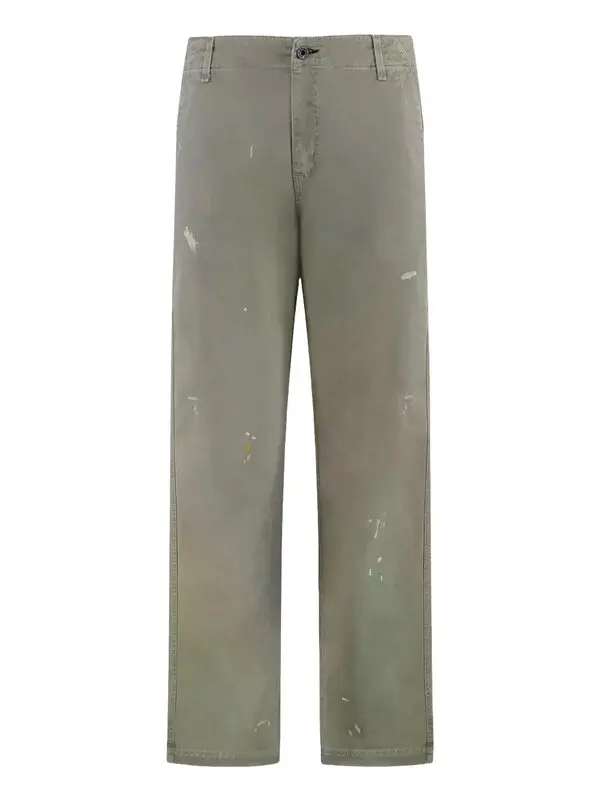ASKK NY Paint-splattered Trousers - Grey