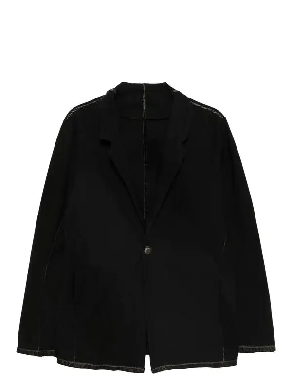 69 Long-sleeved Blazer - Black
