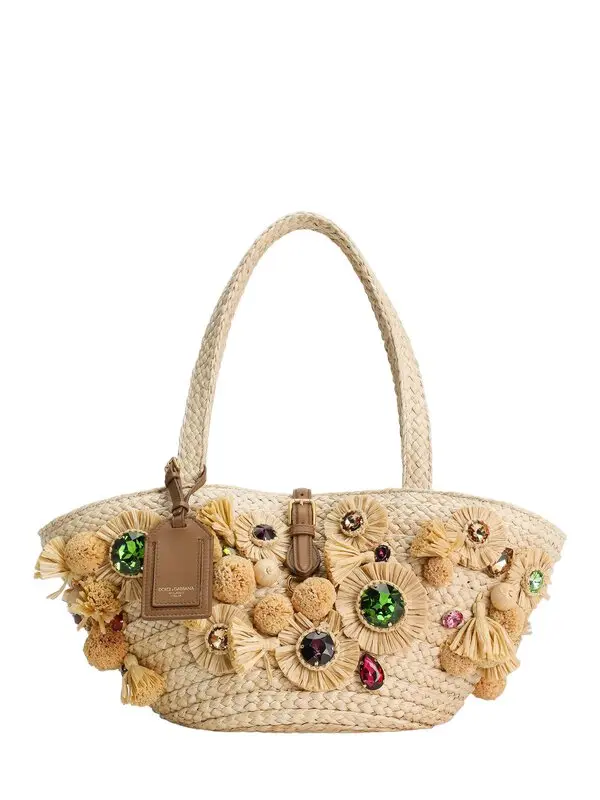 Dolce & Gabbana Large Capri Coffa Bag - Multicolor