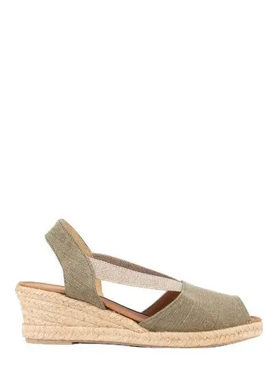 MENINA STEP Floirac Low Espadrille - Olive