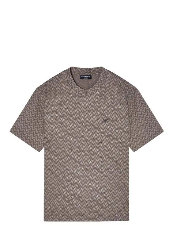 Emporio Armani Regular Fit T-shirt - Natural