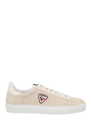 Rossignol Suede Lace-up Low-top Sneakers - Cream