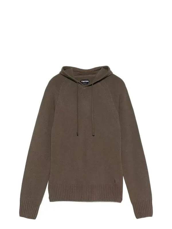 TOM FORD Cashmere Hoodie - Brown