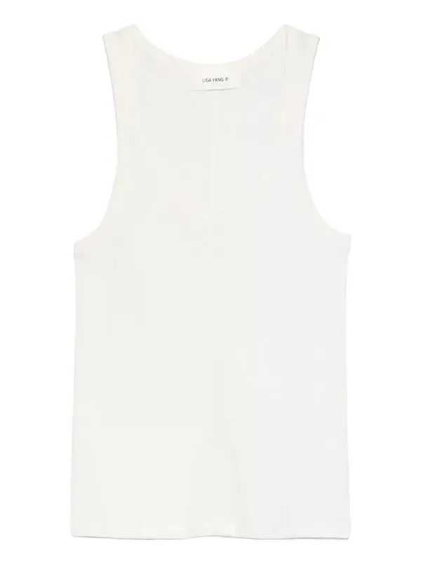 LISA YANG Sleeveless Top - White