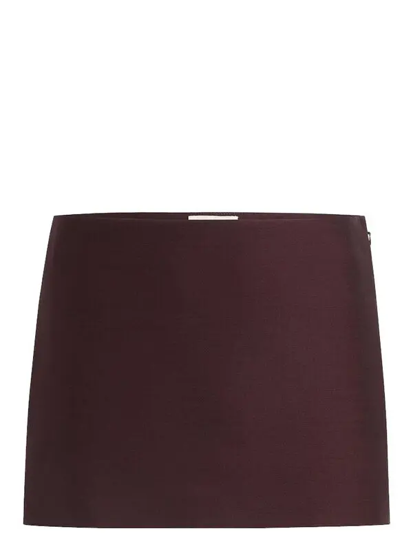 Khaite Jett Skirt - Almandine