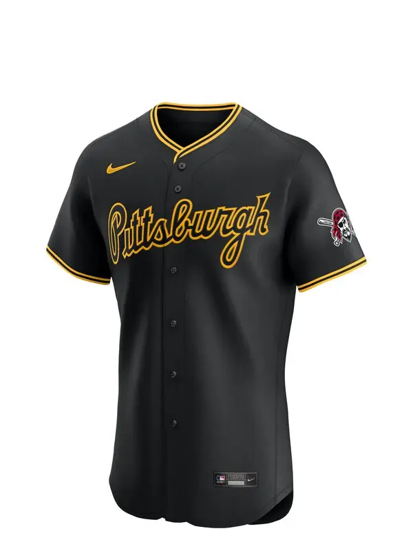 Nike Pittsburgh Pirates Mlb Elite Jersey - Black