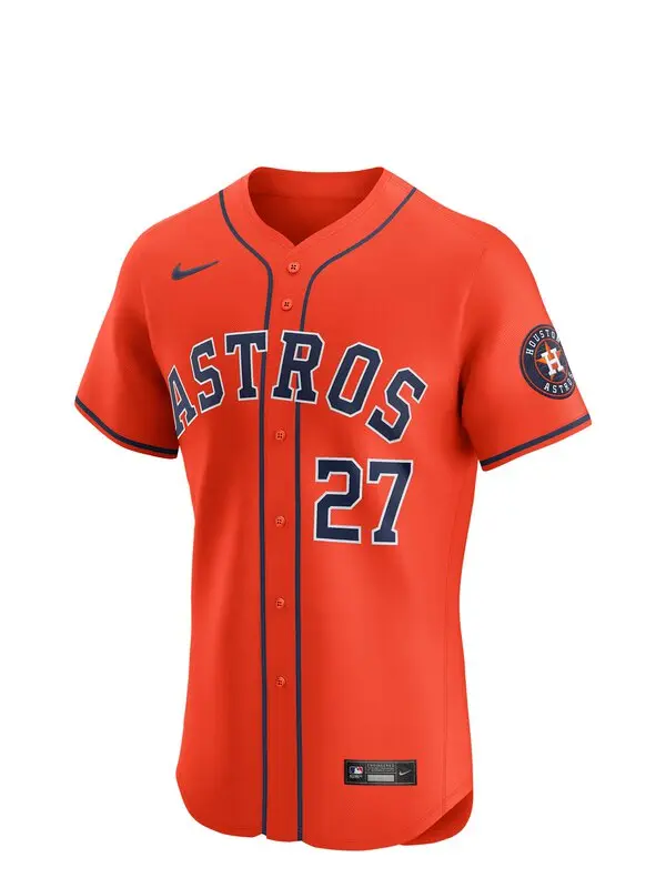 Nike Jose Altuve Houston Astros Mlb Elite Jersey - Orange