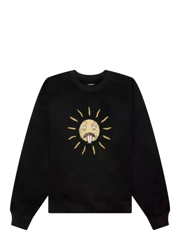 NAHMIAS Sun-motif Sweatshirt - Black