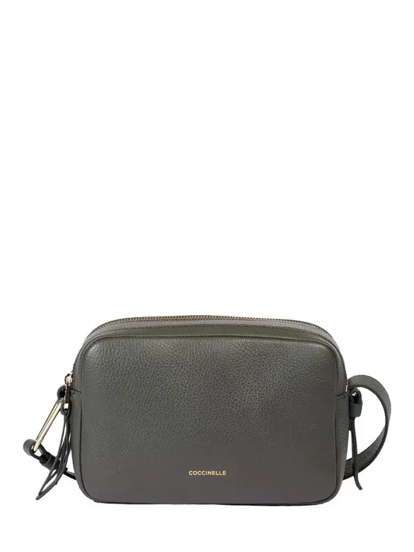 COCCINELLE Leather Crossbody Bag - Green