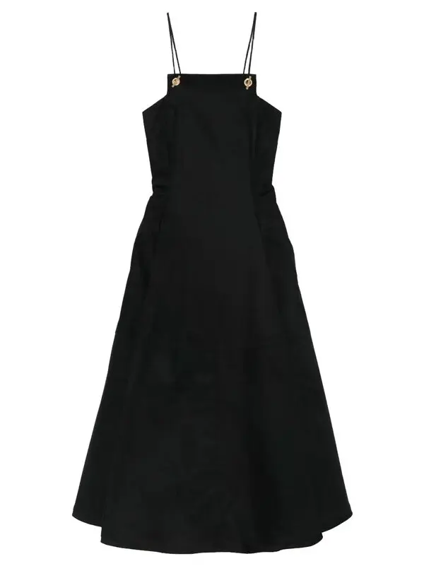 Cult Gaia Maka Midi Dress - Black