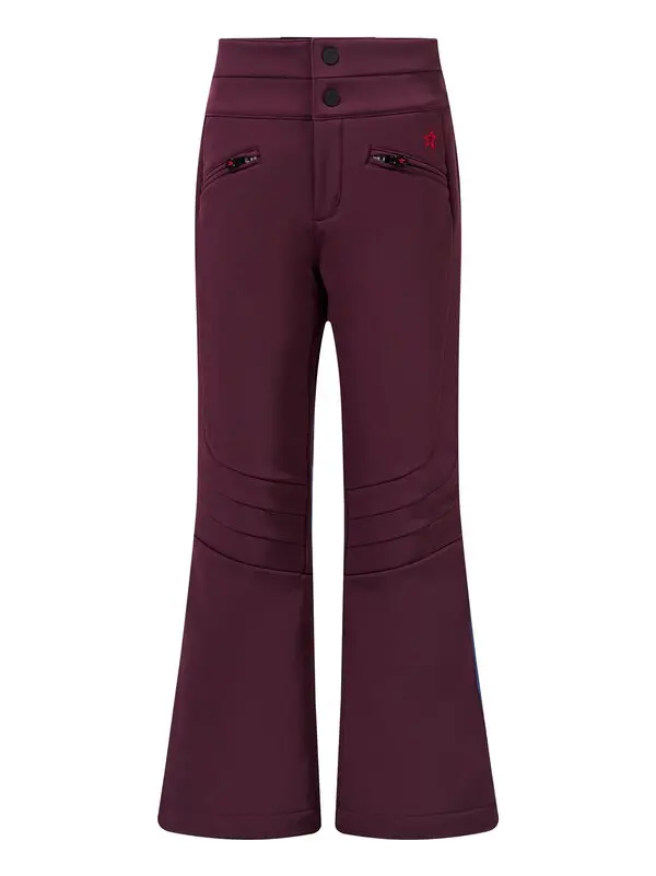 Perfect Moment High-waist Aurora Flare Pant - Burgundy