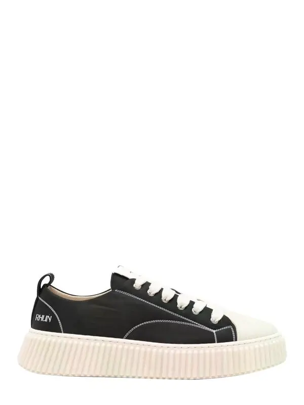 RHUN Logo-print Sneakers - Black