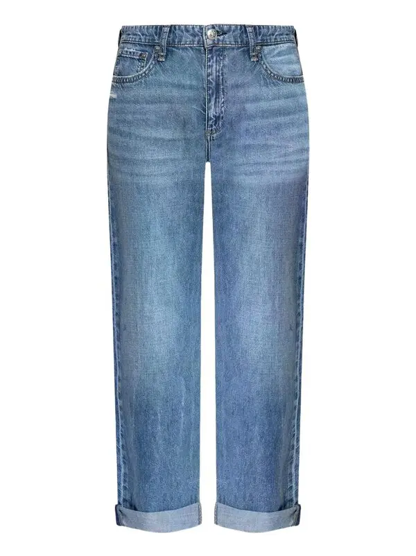 Rag & Bone Dre Rolled-hem Jeans - Blue